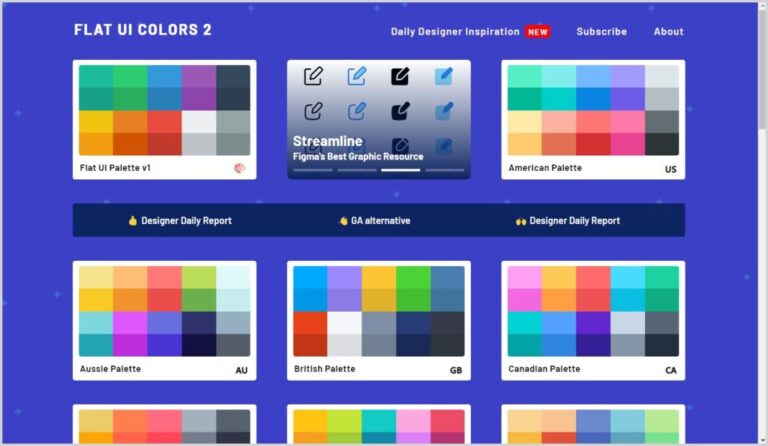 フラットカラー配色見本を探すのにおすすめなサイト（HEX・RGB コードを取得） | Tanweb