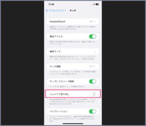 iPhone・iPad 振ったら取り消しされるシェイク機能の設定方法（有効化・無効化） | Tanweb